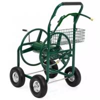 China Convenient 19LBS Hose Reel Cart for Outdoor Watering and Planting in Your Garden for sale