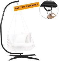 China Customized Color Heavy Duty Steel Hammock Stand for Outdoor and Indoor Relaxation for sale