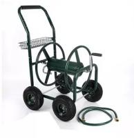 China Tools Wheeled Garden Lawn Water Planting Hose Reel Cart Perfect for Your Garden Needs for sale
