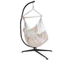China Outdoor Activity Heavy Duty Steel Hammock Stand with C Shape Design Qingdao Port for sale