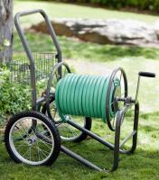 China Versatile and Practical Heavy Duty Water Garden Hose Reel Cart for Outdoor Watering for sale
