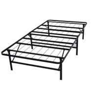 China Living Room Bedroom Furniture Full Size Foldable Metal Platform Smart Base Bed Frame for sale