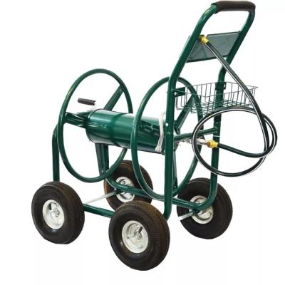China Outdoor Watering Garden Hose Reel Cart 19LBS Capacity for Easy Irrigation Solutions for sale
