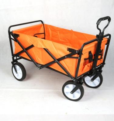 China Four Wheel Outdoor Folding Wagon Easy Transportation Outdoor Utility Cart for sale