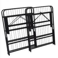 China Add Style to Your Bedroom with Custom Metal Bed Frames / Base Metal Folding Bed for sale