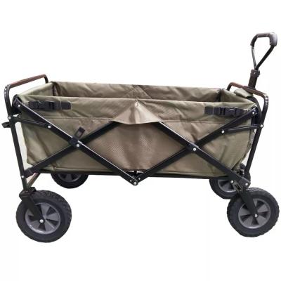 China 260KGS Weight Capacity Green Oxford Cloth Folding Cart for Easy Outdoor Transport for sale