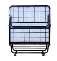 China Customized Logo Heavy Duty Folding Simple Frame with Wheels Durable Construction for sale