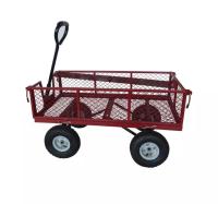 China Outdoor Heavy Duty Garden Trolley Wagon Cart with 17KGS Weight Capacity and Versatile for sale