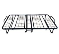 China Foldable Iron Folding Camp Bed Twin Size for Bedroom Hotel Home Living Room Storage for sale