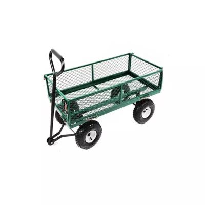 China Qingdao Heavy Duty Garden Trolley Wagon Cart for Tools at Port Loading for sale