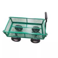 China 260KGS Weight Capacity Heavy Duty Foldable Garden Mesh Car for Outdoor Activities for sale