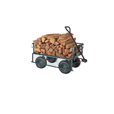 China 86*46*85 Heavy Duty Four Wheels Mesh Garden Cart for Durable Performance in the Garden for sale
