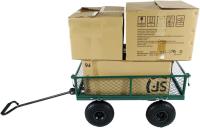 China 500KGS Weight Capacity Four-wheel Mesh Trolley Moving Carts at Qingdao Port of Loading for sale