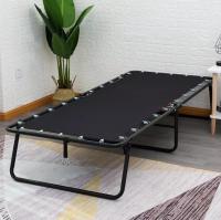 China Metal Iron Frame Foldable Single/Twin Canopy Bed for Space-Saving in Hotels and Home for sale