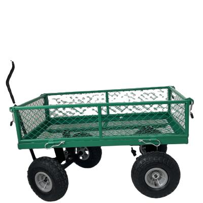 China Four-wheel Mesh Trolley Moving Carts with 86*46*85 Dimension and 300KGS Weight Capacity for sale