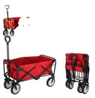 China 260KGS Weight Capacity Collapsible Camping Wagon Trolley for Convenient Transport for sale