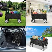 China 260KGS Weight Capacity Collapsible Camping Wagon Trolley for Convenient Transport for sale