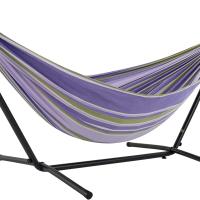 China Portable Free Standing Double Hammock With Stand For Outdoor Activity In Qingdao Port for sale