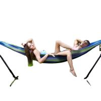 China Compact Hammock Swing Chair Household Double Swing Chair With Stand for sale