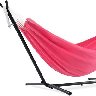 China Portable and Durable Adjustable Hammock With Metal Stand for Outdoor Activities for sale