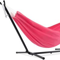 China Strong Portable Camping Hammock With Metal Stand Style and Easy to Set Up for Outdoor for sale