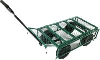 China 17KGS Weight Capacity Metal Mesh Cart Wagon for Outdoor Activities Four Wheels for sale