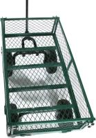 China 17KGS Weight Capacity Metal Mesh Cart Wagon for Outdoor Activities Four Wheels for sale
