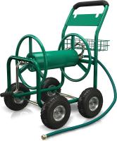 China Sturdy and Durable Wheeled Water Hose Reel Storage Cart Dimension L x W x H 60*102*42.5 for sale