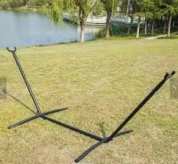 China Collapsible Portable Steel Hammock Stand for Outdoor Weight Capacity 260KGS Convenient for sale