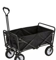 China 86*46*85 Collapsible Garden Cart Wagon for Outdoor Picnics and Camping Tools Included for sale