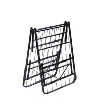 China Sleep Soundly on a Customized Folding Metal Double Twin Bed with Steel Iron Mesh Net for sale