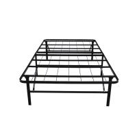 China Sleep Soundly on a Customized Folding Metal Double Twin Bed with Steel Iron Mesh Net for sale