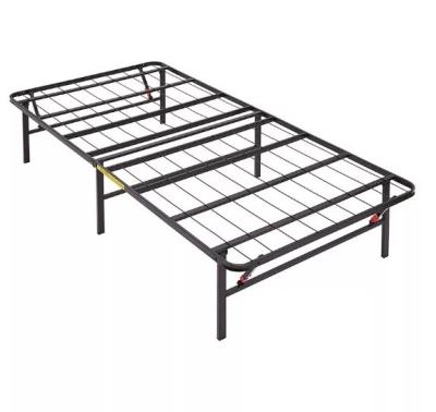 China Home Office and Hostel Steel Bed Furniture Foldable Metal Bed for Space Saving for sale