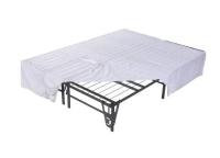 China Upgrade Your Hotel Bedroom Furniture with this Folding Single Metal Bed for sale