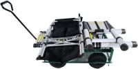 China Tools Heavy Duty Lawn Garden Yard Trolley Wagon Cart 86*46*85 for sale