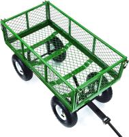 China Tools Heavy Duty Lawn Garden Yard Trolley Wagon Cart 86*46*85 for sale