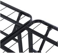 China Mail packing Y Folded Yes Modern King Size Metal Bed Frame for Bedroom or Living Room for sale