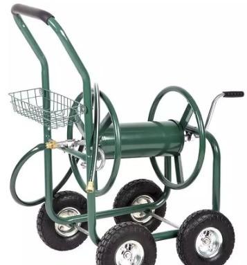 China Heavy Duty Garden Yard Planting Water Hose Reel Cart for Outdoor Watering Convenience for sale