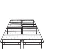 China Portable Queen Size Metal Platform Bed Frame Fold Twin Xl Under Bed for Apartment Living for sale