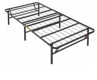 China Space-Saving Bedroom Furniture Modern Single Queen Metal Folding Bed Base for Home for sale