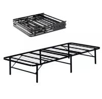 China Space-Saving Bedroom Furniture Modern Single Queen Metal Folding Bed Base for Home for sale