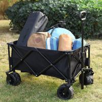China Collapsible Folding Utility Cart Wagon Ideal for Beach Trips and Outdoor Activities for sale