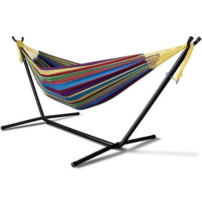 China 260KGS Weight Capacity Portable Free Standing Hammock Chair with Double Hammock Stand for sale