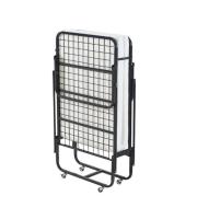 China Hotel Bedroom Furniture Metal Folding Bed with Customized Legs and Material Design for sale