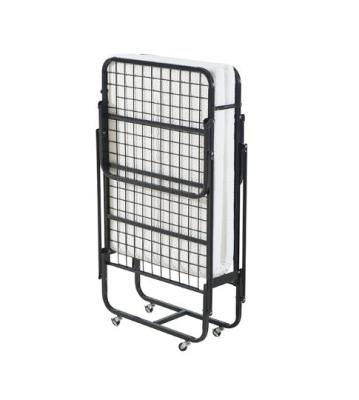 China Hotel Bedroom Furniture Metal Folding Bed with Customized Legs and Material Design for sale