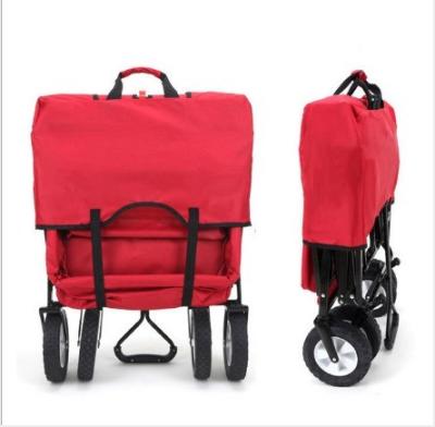 China Outdoor Green Portable Foldable Universal Wheel Tool Car for Easy Transportation for sale