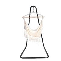 China Multiple Adjustable Weather Resistant Curved Hammock Chair Swing Stand for Modern Living Room for sale