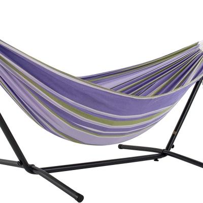 China Outdoor Assembled Frame Durable Iron Hammock Stand with 260KGS Weight Capacity in Qingdao for sale