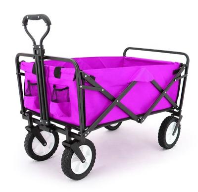 China All Terrain Wheels Beach Wagon with Collapsible Folding Design and Qingdao Port Loading for sale