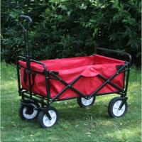 China Hand Garden Collapsible Trolley Wagon with 86*46*85 Dimension 300LBS Weight Capacity for sale